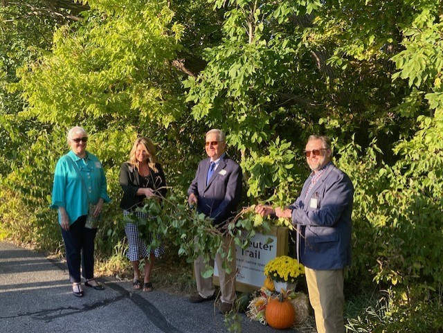 Doug Bereuter Tree Trail dedicated at Lewis & Clark Center - RIVER ...