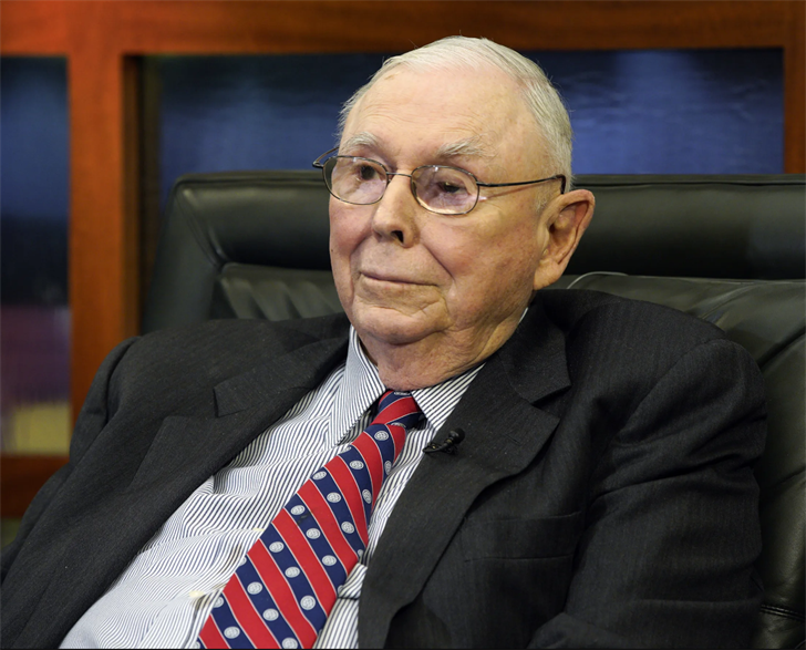 Charlie Munger, Warren Buffet’s longtime sidekick at Berkshire Hathaway ...