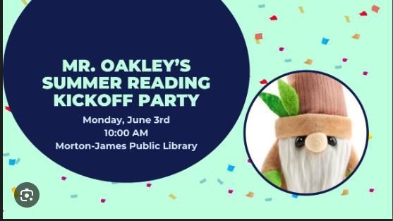 Mr. Oakley mascot kicks of summer reading - RIVER COUNTRY - NEWS ...