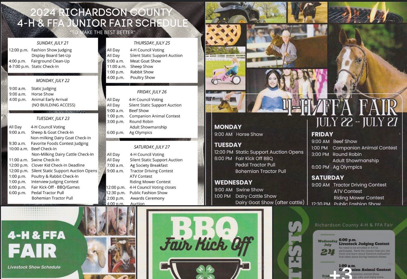 Richardson County 4-H fair schedule - RIVER COUNTRY - NEWS CHANNEL NEBRASKA