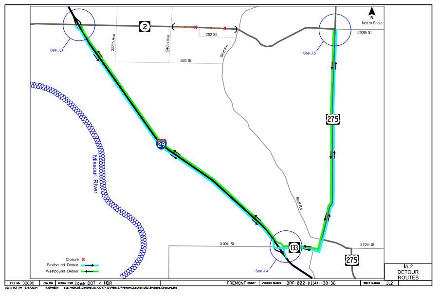 Bridge work planned for Iowa Highway 2 - RIVER COUNTRY - NEWS CHANNEL ...