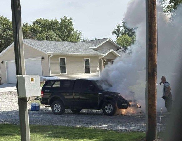 Smoke from truck fire visible across Tabor - RIVER COUNTRY - NEWS ...